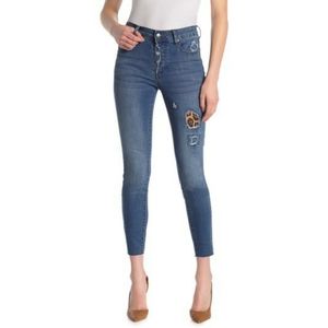 Tahari | Jeans | Tahari High Waist Distressed Skinny Jeans | Poshmark